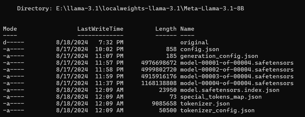 Have Llama3.1 on your Local Machine